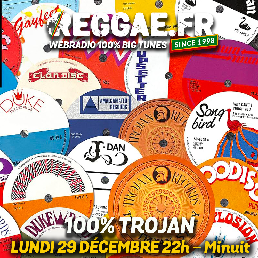 Soirée spéciale Trojan sur Reggae.fr Webradio | REGGAE.FR